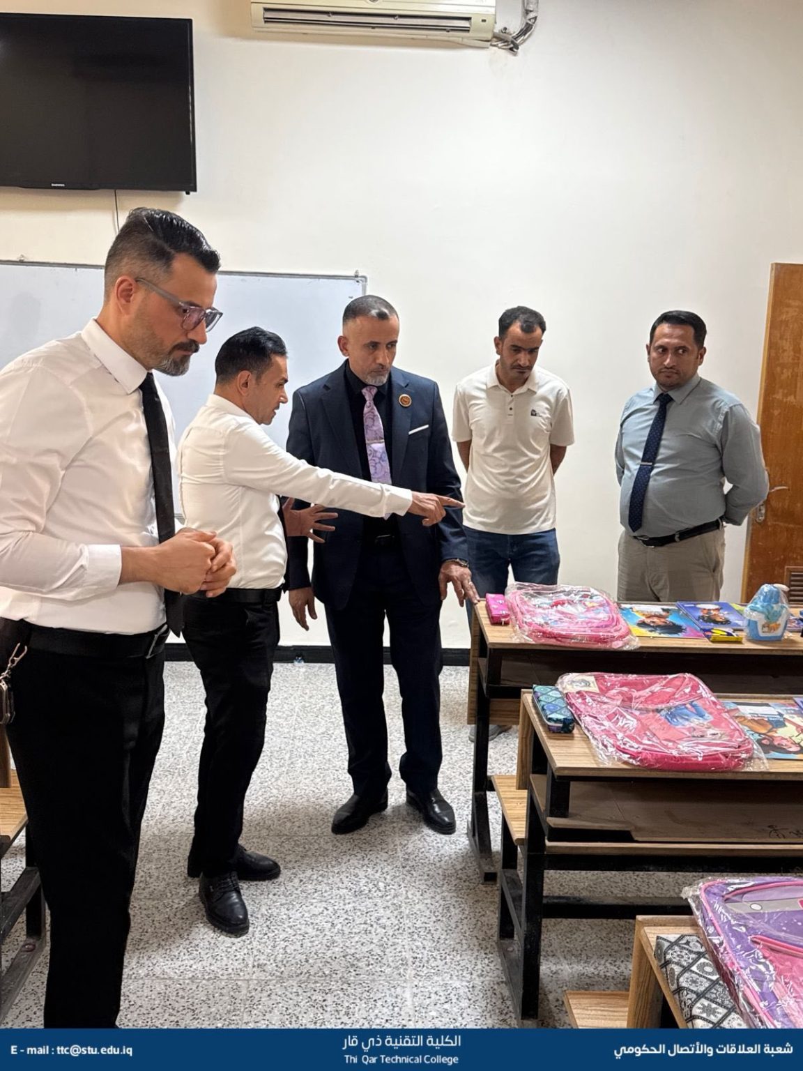 Thi-Qar Technical College Embodies the Values of Giving through the “My ...